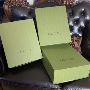 Gucci | Accessories | Gucci Backpack Large Boxes New Design With Ribbon ...